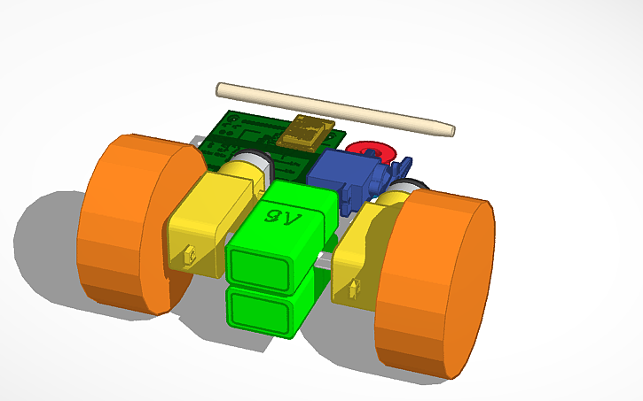 3d Design Bot Model 01 Tinkercad