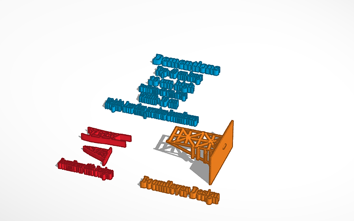 3D design Boomilever - Tinkercad