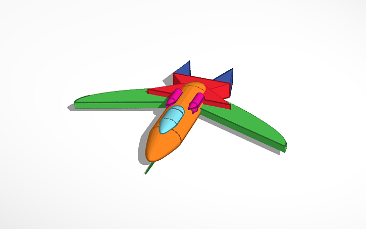 3D design Interceptor Model - Tinkercad