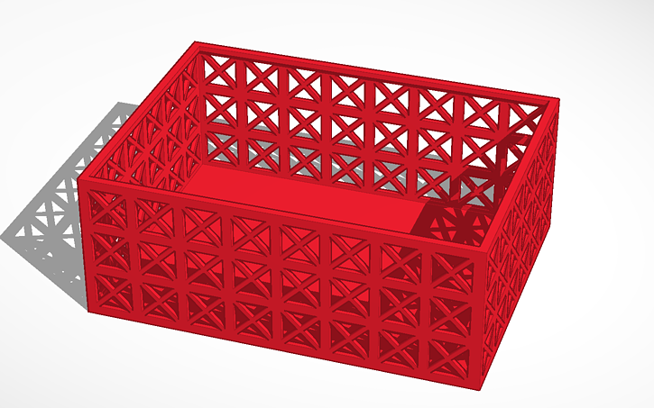 3d Design Day 20 Lattice Box Tinkercad