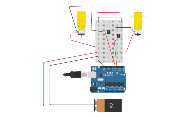 Circuit design IRF520 - Tomas and Kaliab | Tinkercad