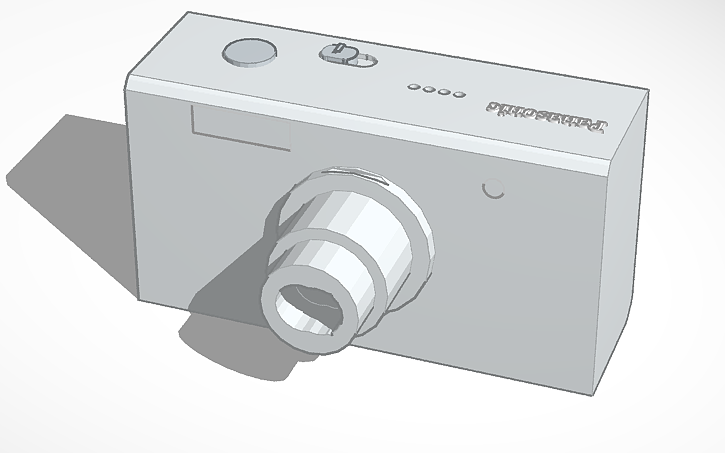 3D design Camera - Tinkercad