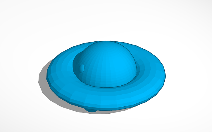 3D design Lil UFO - Tinkercad