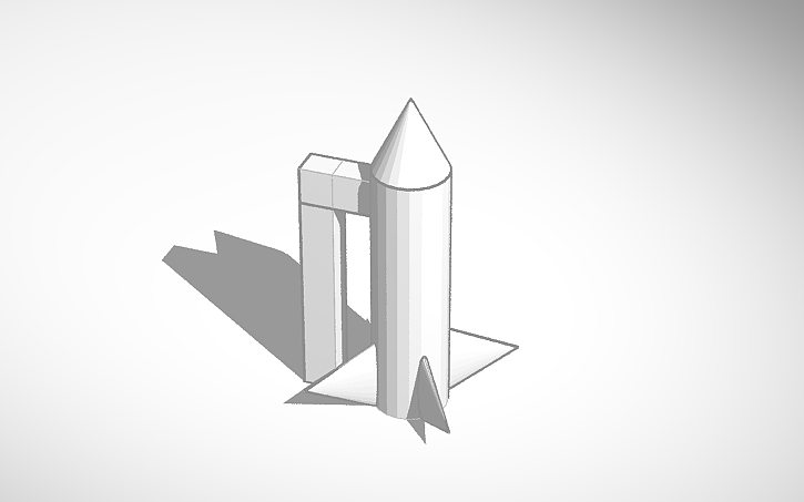 3D design Rocket Launch | Tinkercad