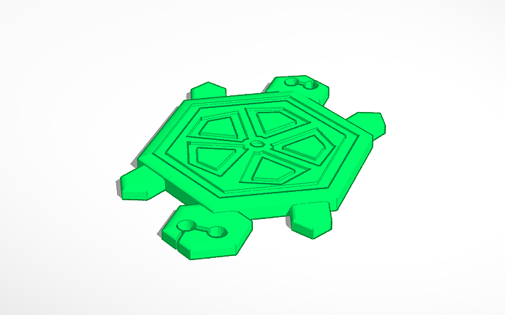 3D design Turtle Miraculous | Tinkercad