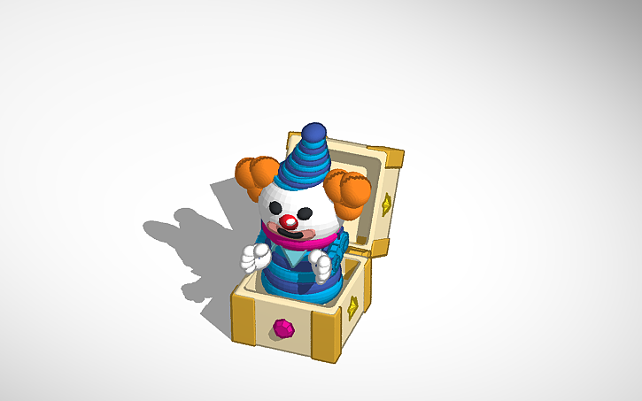 3D design Clown Box Final | Tinkercad