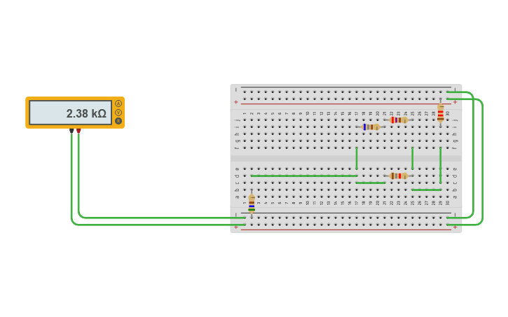 Circuit Design Associação C Tinkercad