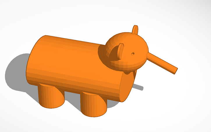 3D design Elephantis Craporius | Tinkercad
