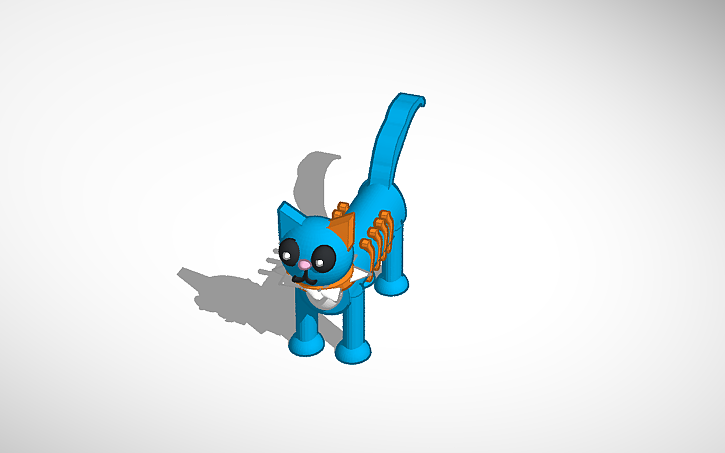 3D design electro cat - Tinkercad