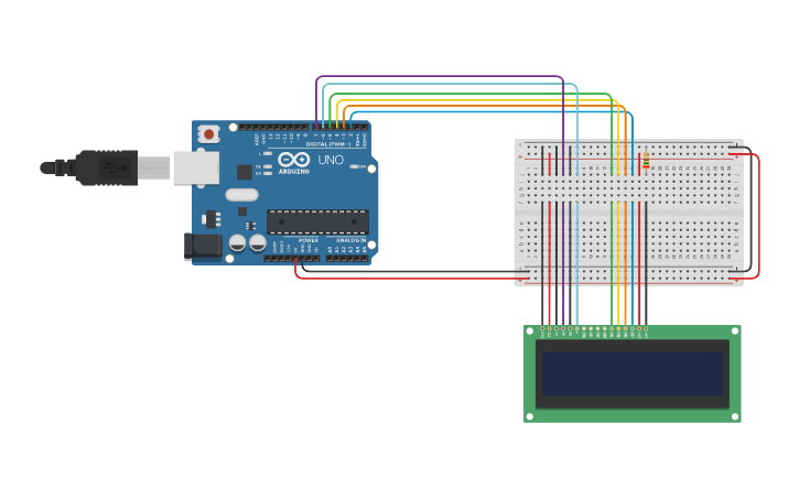 Circuit Design Lab 8 Simple Lcd Timer With Arduino Tinkercad 