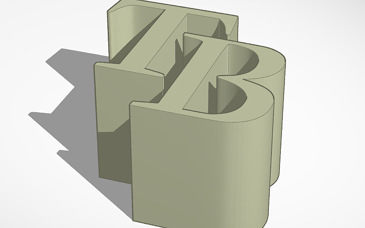 3D design Rays Logo - Tinkercad