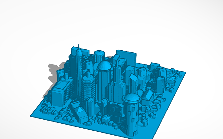 3D design my city - Tinkercad