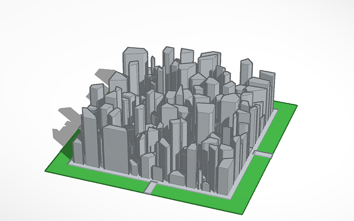 3D design A City | Tinkercad