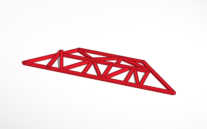 3D design Truss - Tinkercad