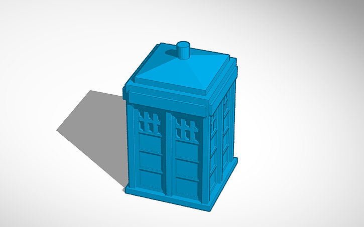 3D design n gauge tardis | Tinkercad