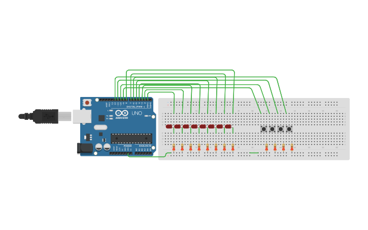 Circuit design test - Tinkercad