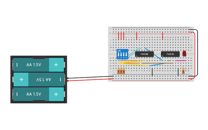 Circuit design Motor - Tinkercad