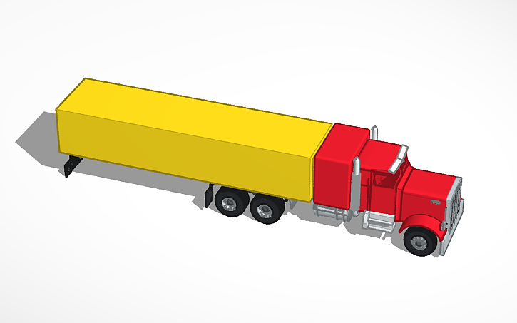 3D design TRUCK - Tinkercad