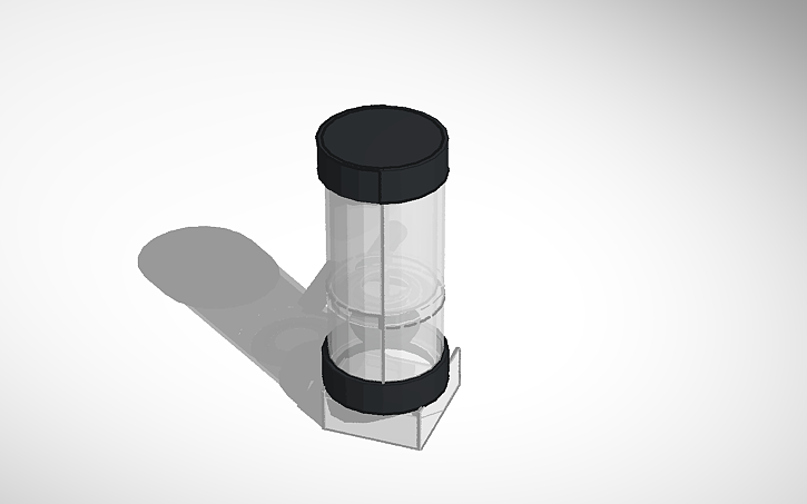 3D design Candy dispenser(not print) - Tinkercad