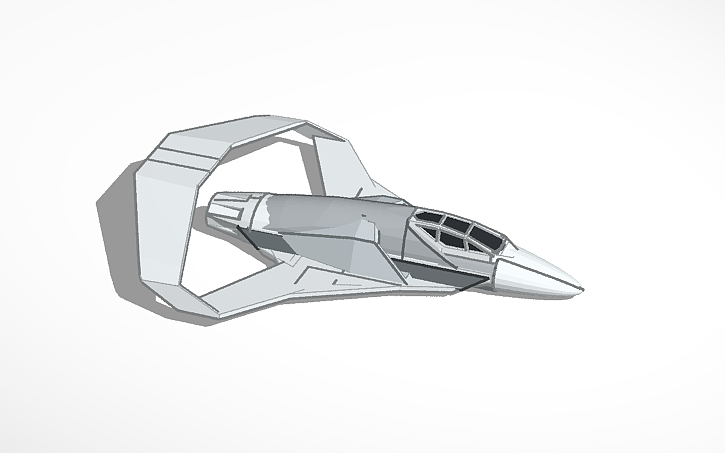 3D design Box Wing jet 2 | Tinkercad