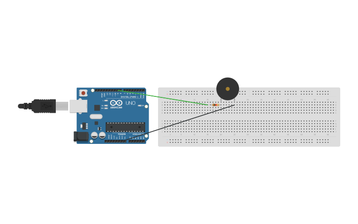 Circuit design pratica 4 - Tinkercad
