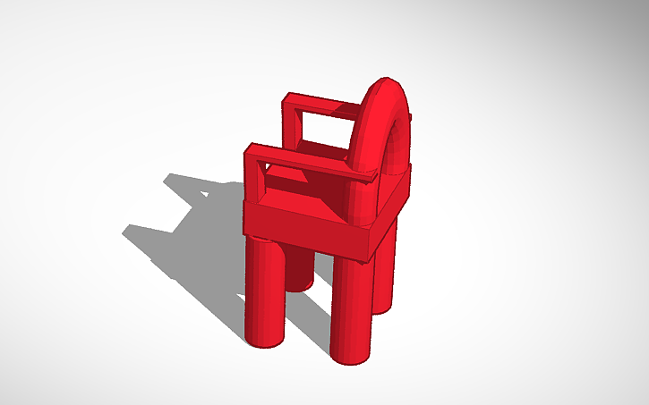 3D design Stupid Chair | Tinkercad