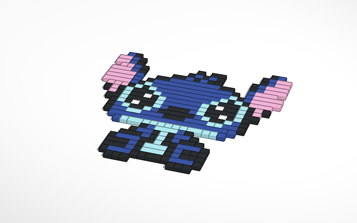 3D design Stitch - Tinkercad