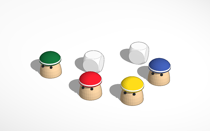 3d Design Game On Board Game Tinkercad