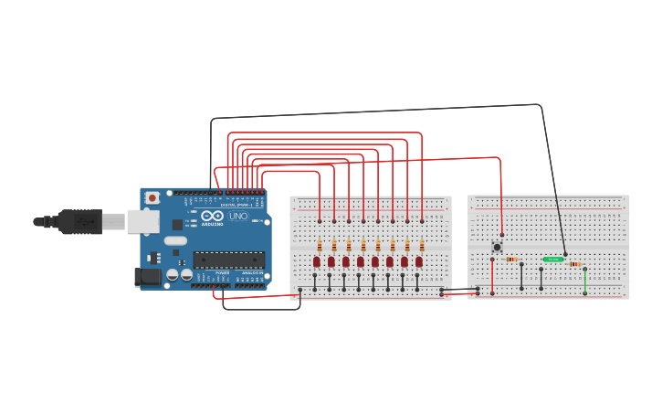 Circuit design Joshua C. De la Cruz | BSIT-4G - Tinkercad