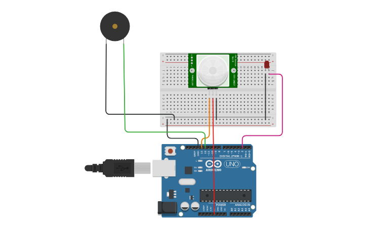 Circuit Design Ptr Motion Tinkercad