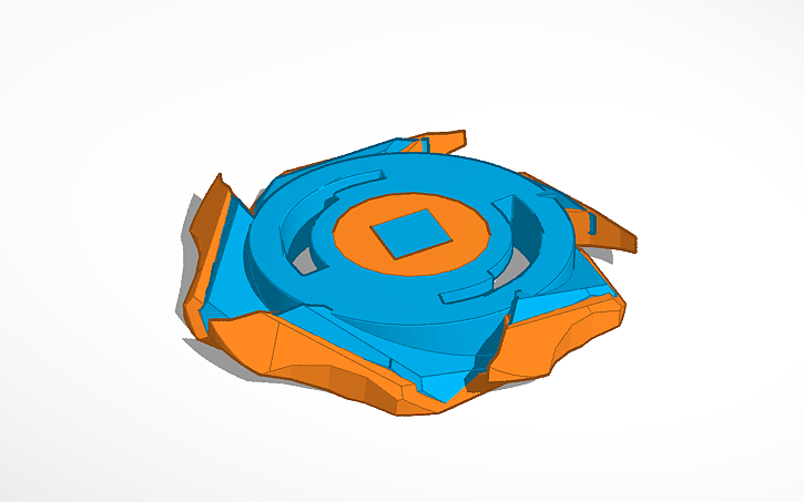 3D design beyblade - Tinkercad