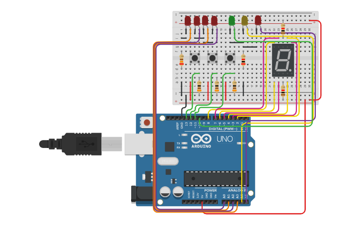 Circuit design prova 1 MIC - Tinkercad