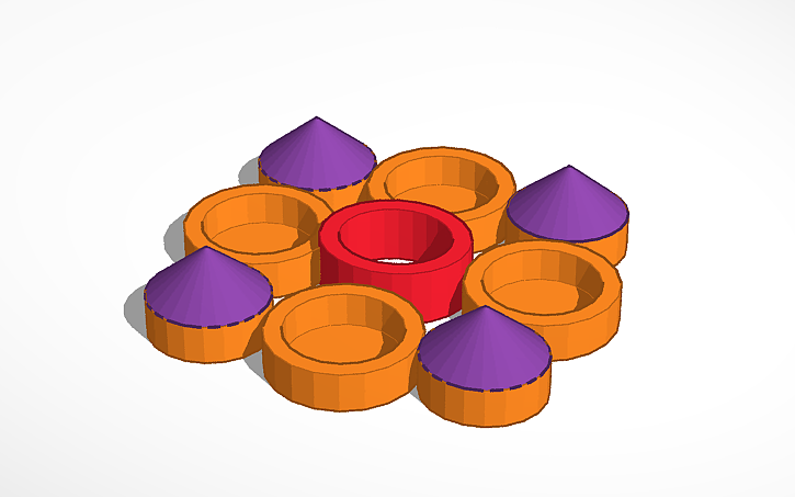 3D design Hailey-fidget spinner | Tinkercad