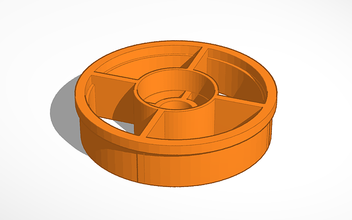 3D design Hatch box Filament spool 608 ball Bearing | Tinkercad