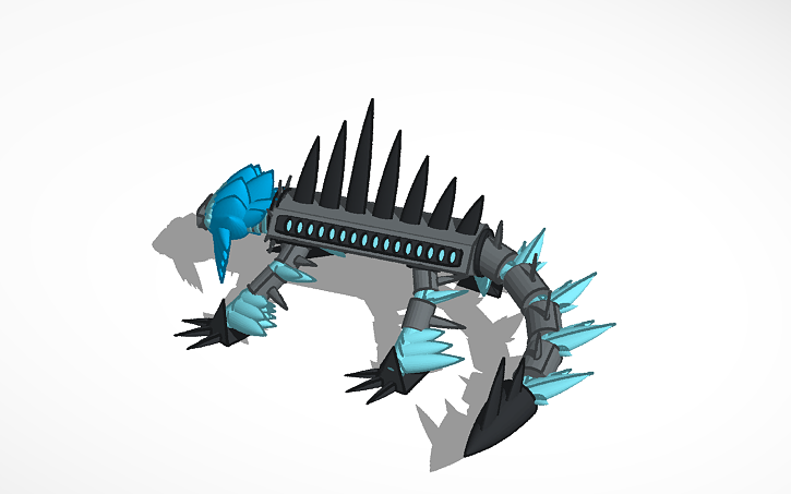 3D design Shiny Gigantamax Burnace - Tinkercad