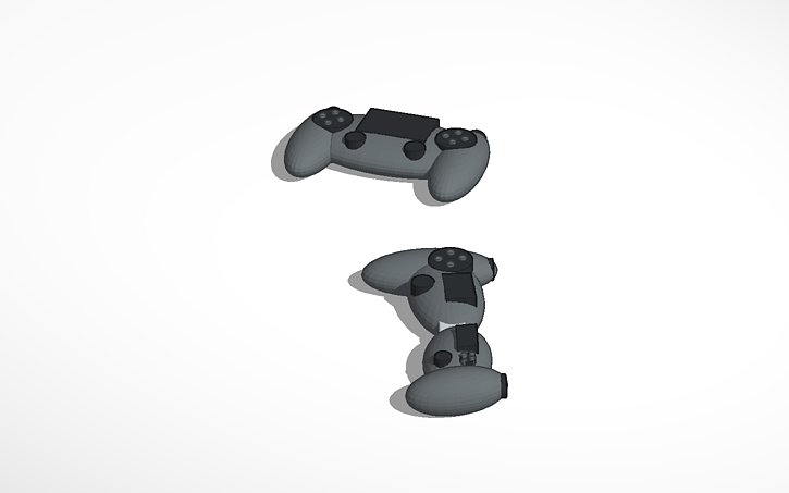 3D design PS4 Controller | Tinkercad