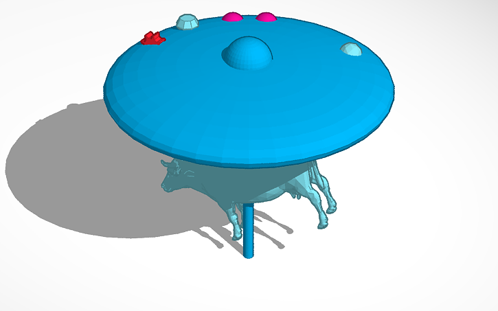 3D design UFO - Tinkercad