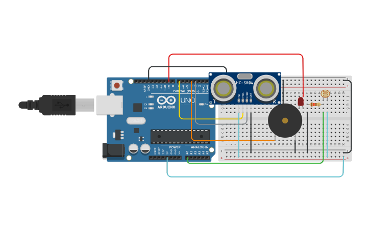 Circuit design IOT Assignment - 1 - Tinkercad Circuit design IOT Assignment - 1 - Tinkercad