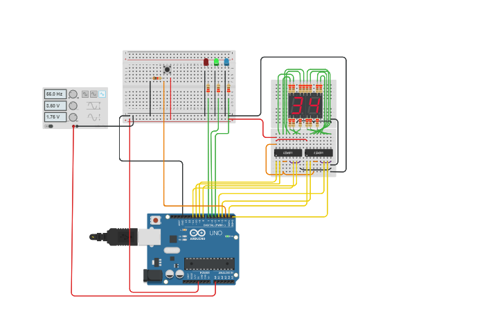 Circuit design Group9_u6791154_u6721789 | Tinkercad