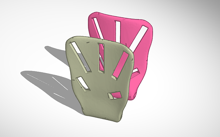 3D design Hand part 4 - Tinkercad