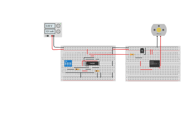 Circuit design Actividad 3 - Tinkercad