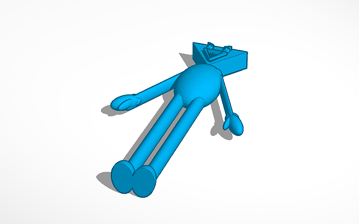 3D design HUGGY BUGGY - Tinkercad