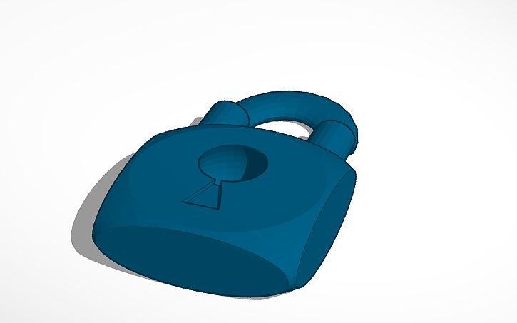 3D design Design A Lock - Tinkercad