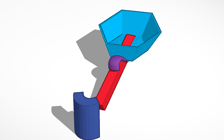 3D design Catapult Spoon - Tinkercad