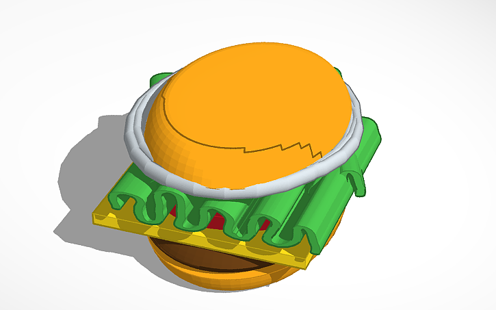 3D design erika burger | Tinkercad