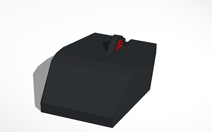 3D design computer-mouse - Tinkercad