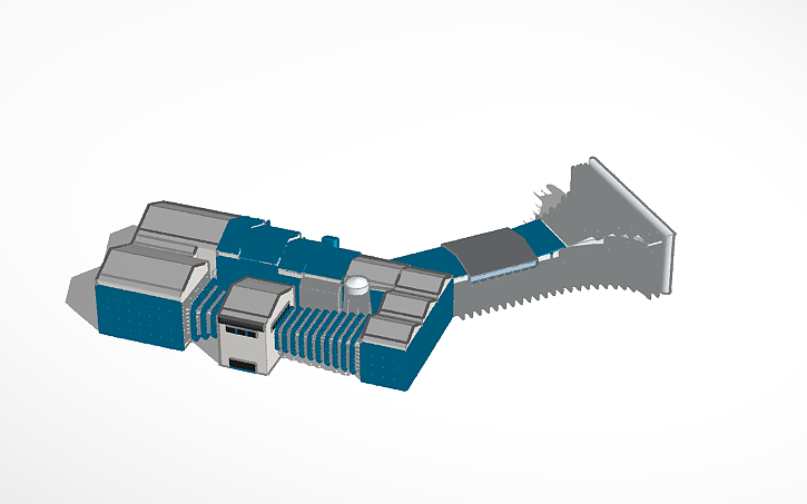 3D design National Full-Scale Aerodynamics Complex - Tinkercad