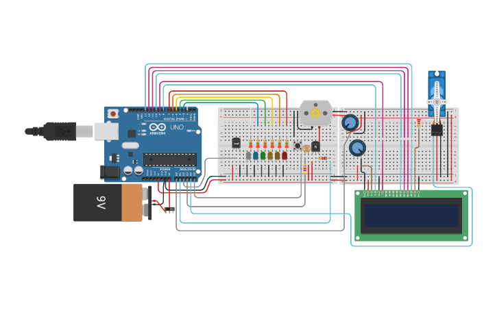 Circuit Design Virtualais Robots Tinkercad