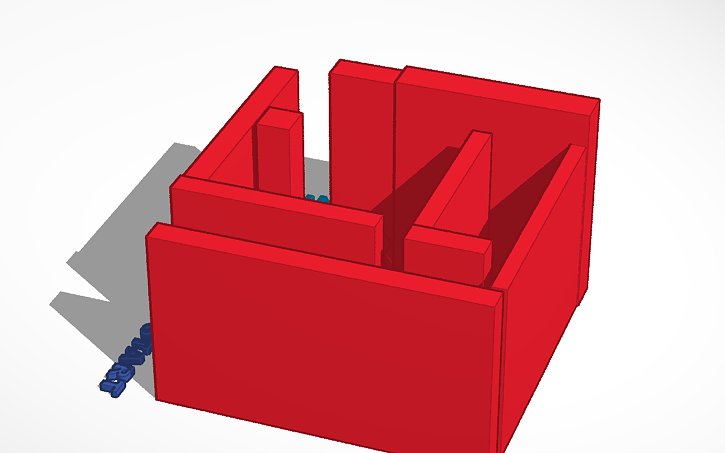 3D design Mini maze - Tinkercad