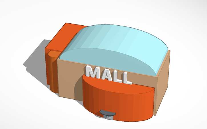 3D design PCDS Mall - Tinkercad